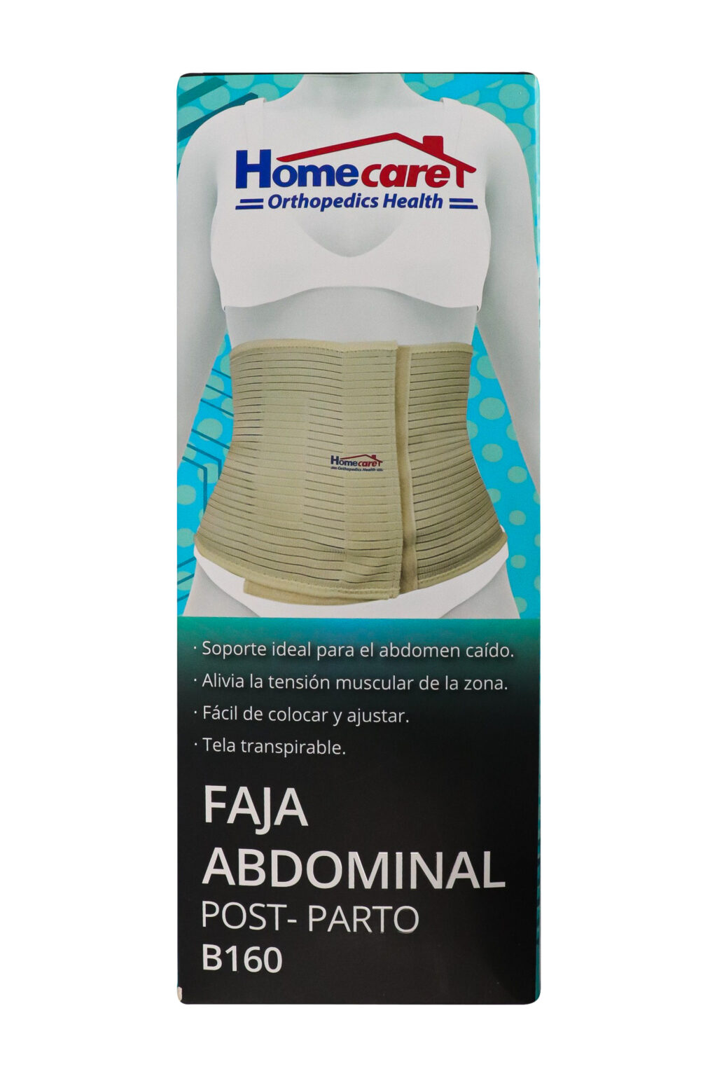 FAJA ABDOMINAL POST – PARTO (B160) COLOR BEIGE – DVC Medical Life Care