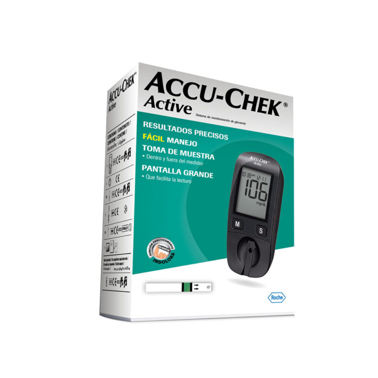 GLUCOMETRO ACCU-CHEK ACTIVE – DVC Medical Life Care