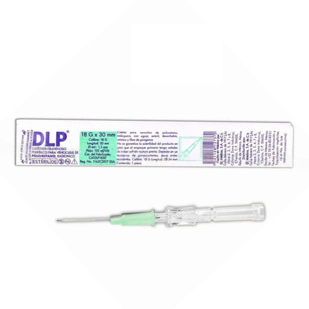 CATETER INCATH 18 G X 30 MM (VERDE) – DVC Medical Life Care