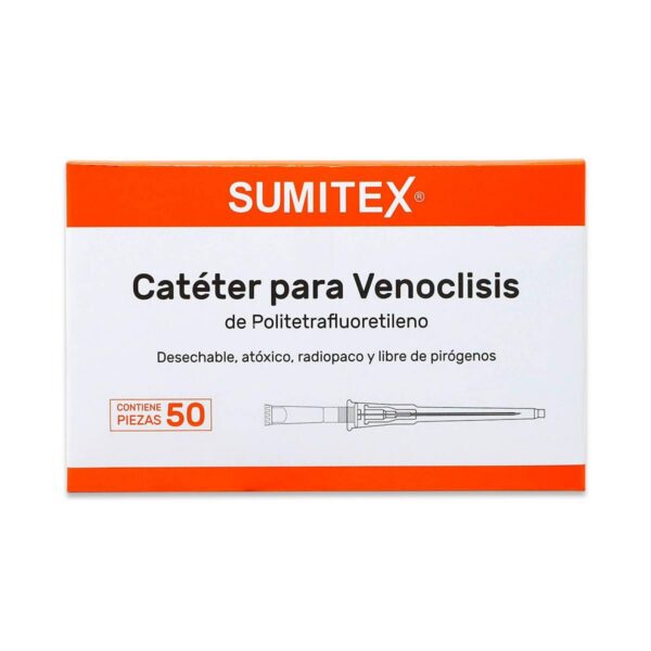 CATETER PARA VENOCLISIS 14 G X 46 – 52 MM – CON 50 PZAS – DVC Medical ...